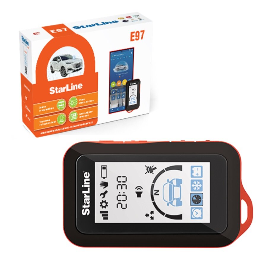 Автосигнализация StarLine E97 BT 3CAN+FD+4LIN