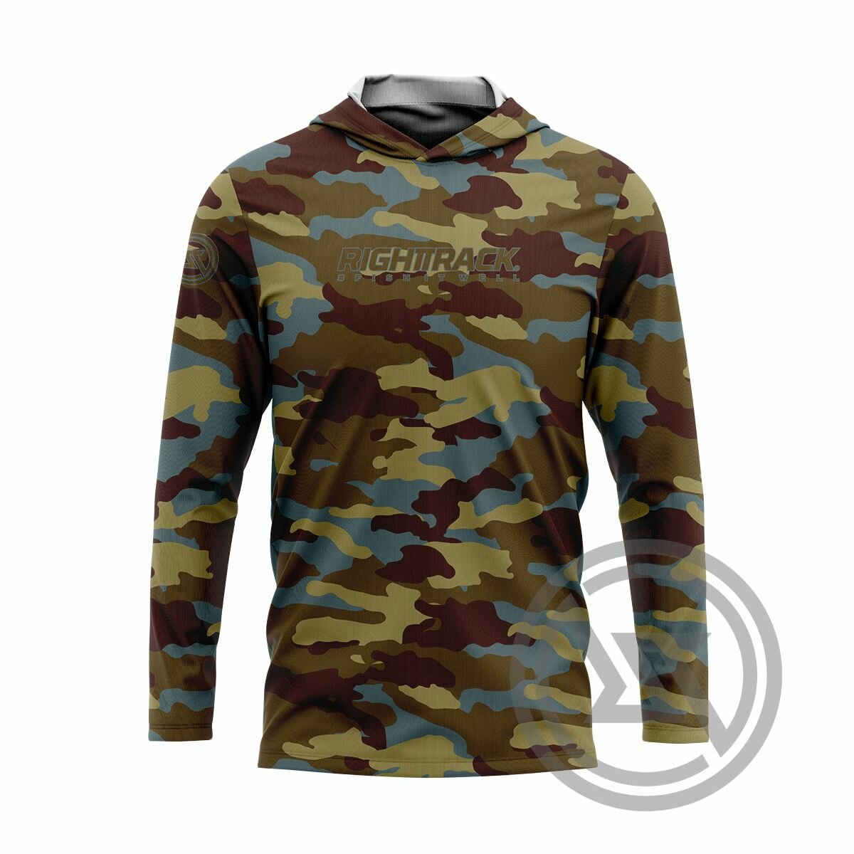 Джерси Своя Атмосфера для рыбалки и активного отдыха с длинным рукавом и капюшоном, защита от солнца