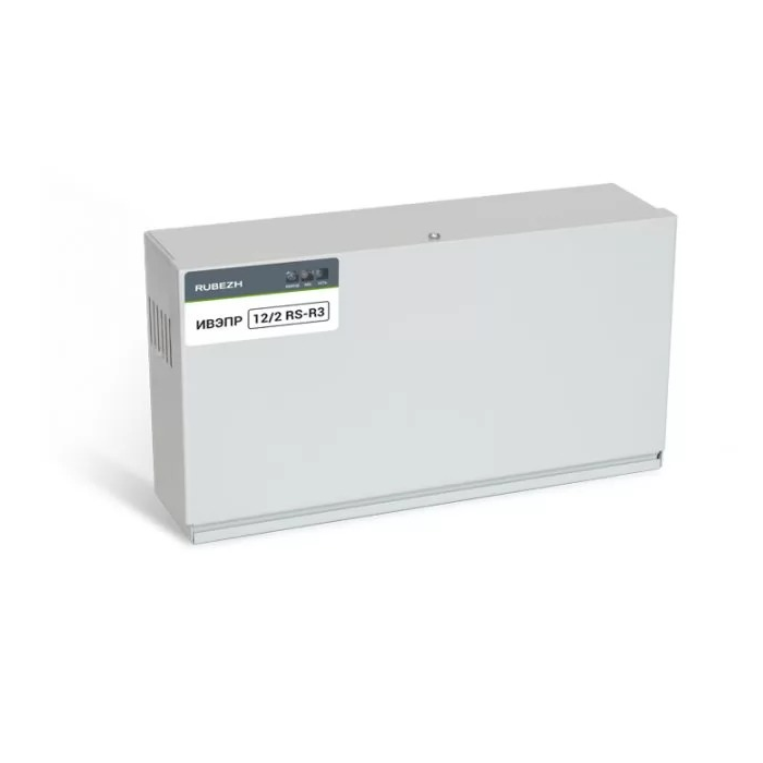 Источник питания Рубеж ИВЭПР 12/2 RS-R3 2х7 БР
