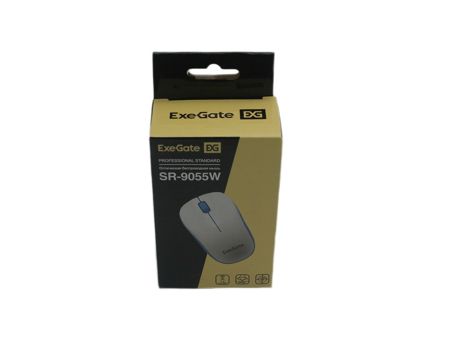 Мышь Exegate SR-9055 беспроводная, USB, white EX295308RUS