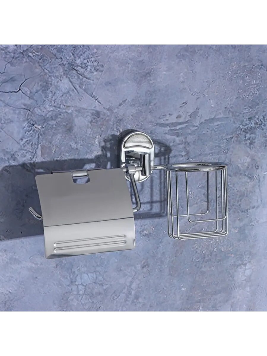 Стильный держатель с освежителем для туалета