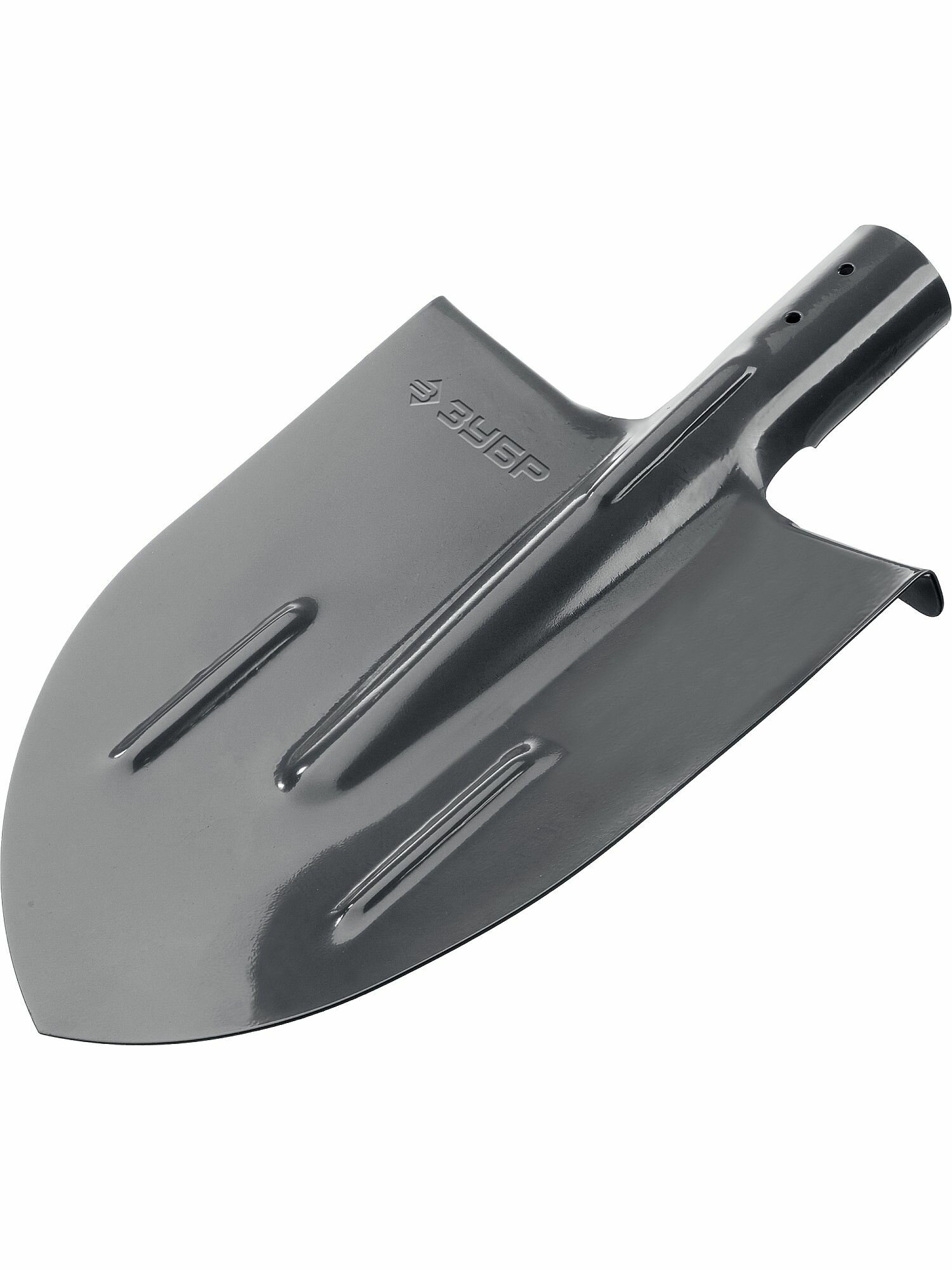 Лопата ЗУБР Мастер, штыковая, с ребрами жесткости ЛКО, без черенка, 39414