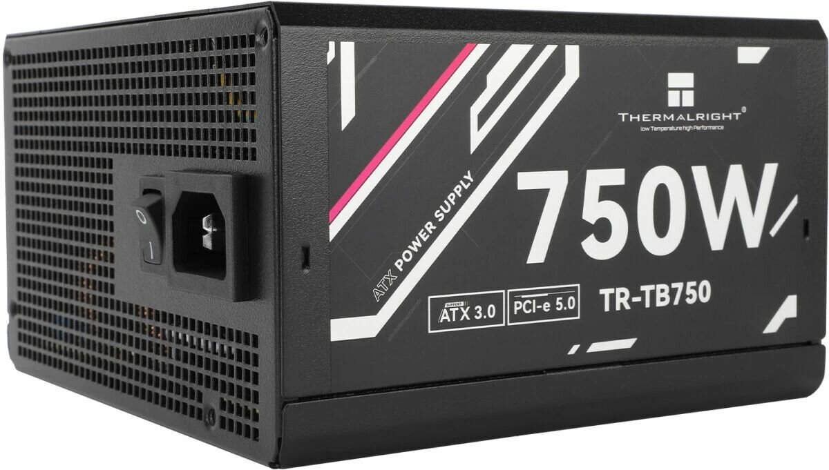 Блок питания Thermalright 750W, 80+ Bronze, ATX, 3.0, black TR-TB750