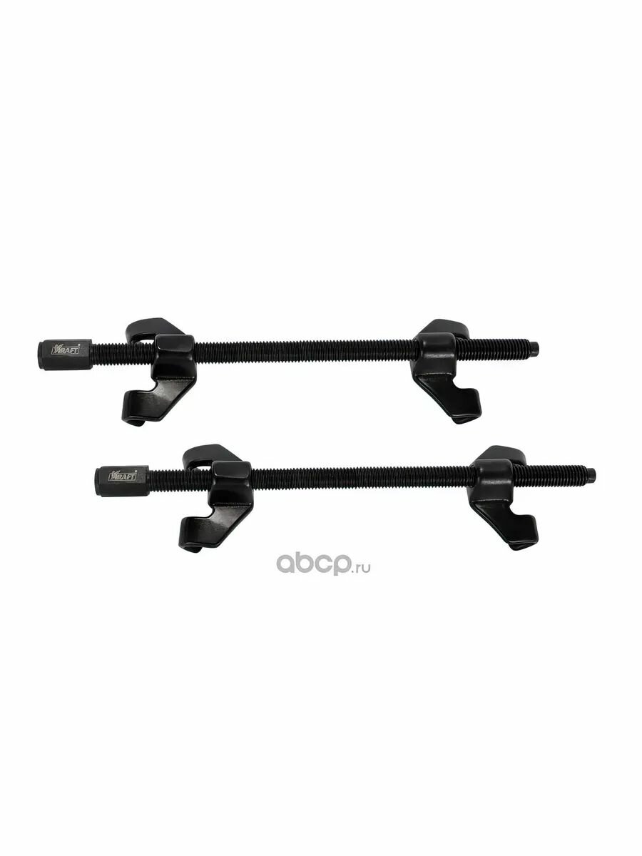 Стяжка пружин с двойными захватами усиленная 380 мм KRAFT