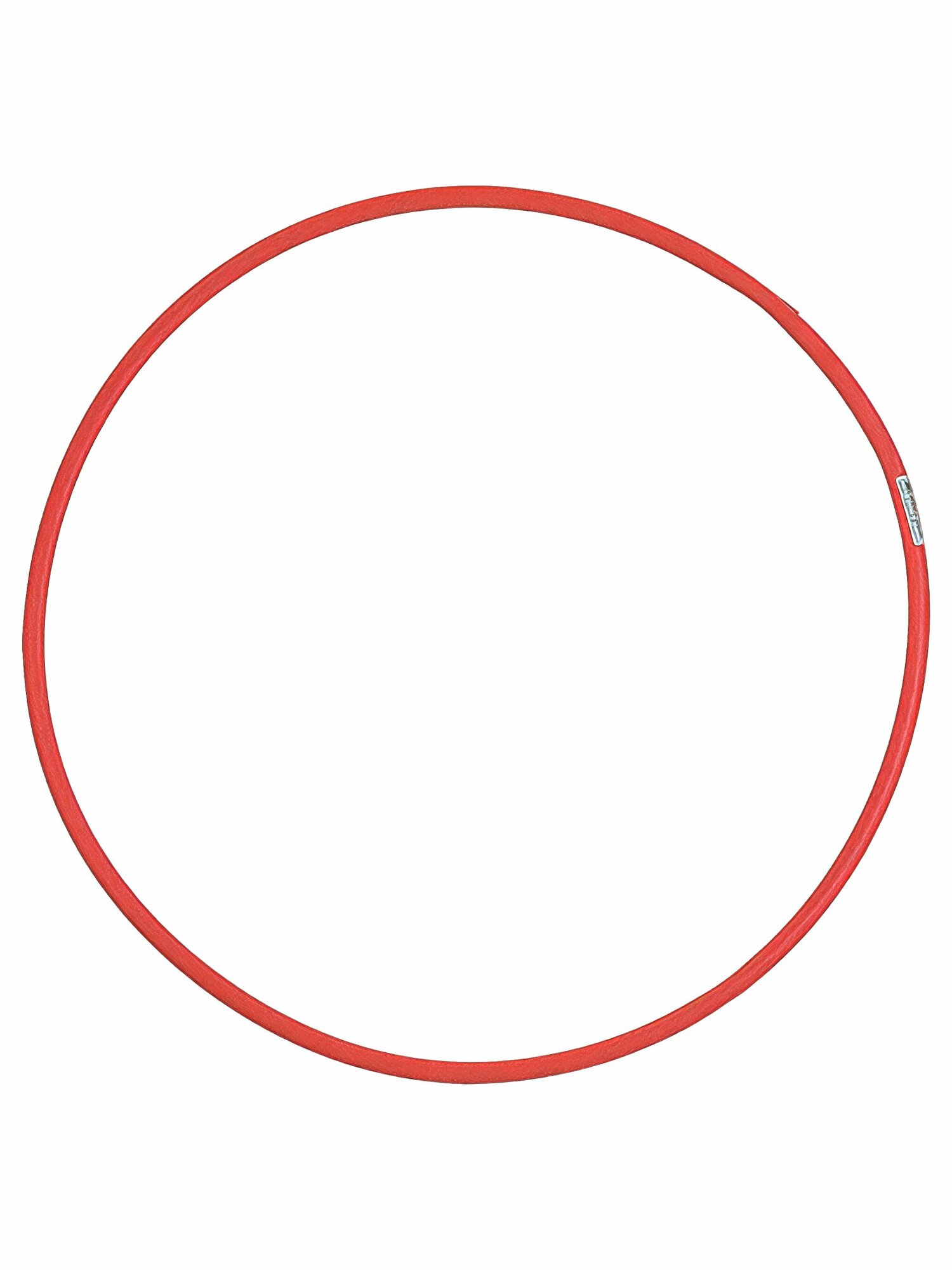 Детский облегченный пластиковый обруч для гимнастики, спортивный инвентарь для тренировок и фитнеса, диаметр 70 см, цвет красный