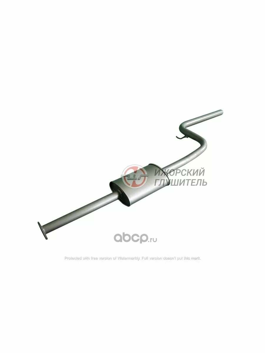 Резонатор с трубой соединительной в сборе Ford Focus III