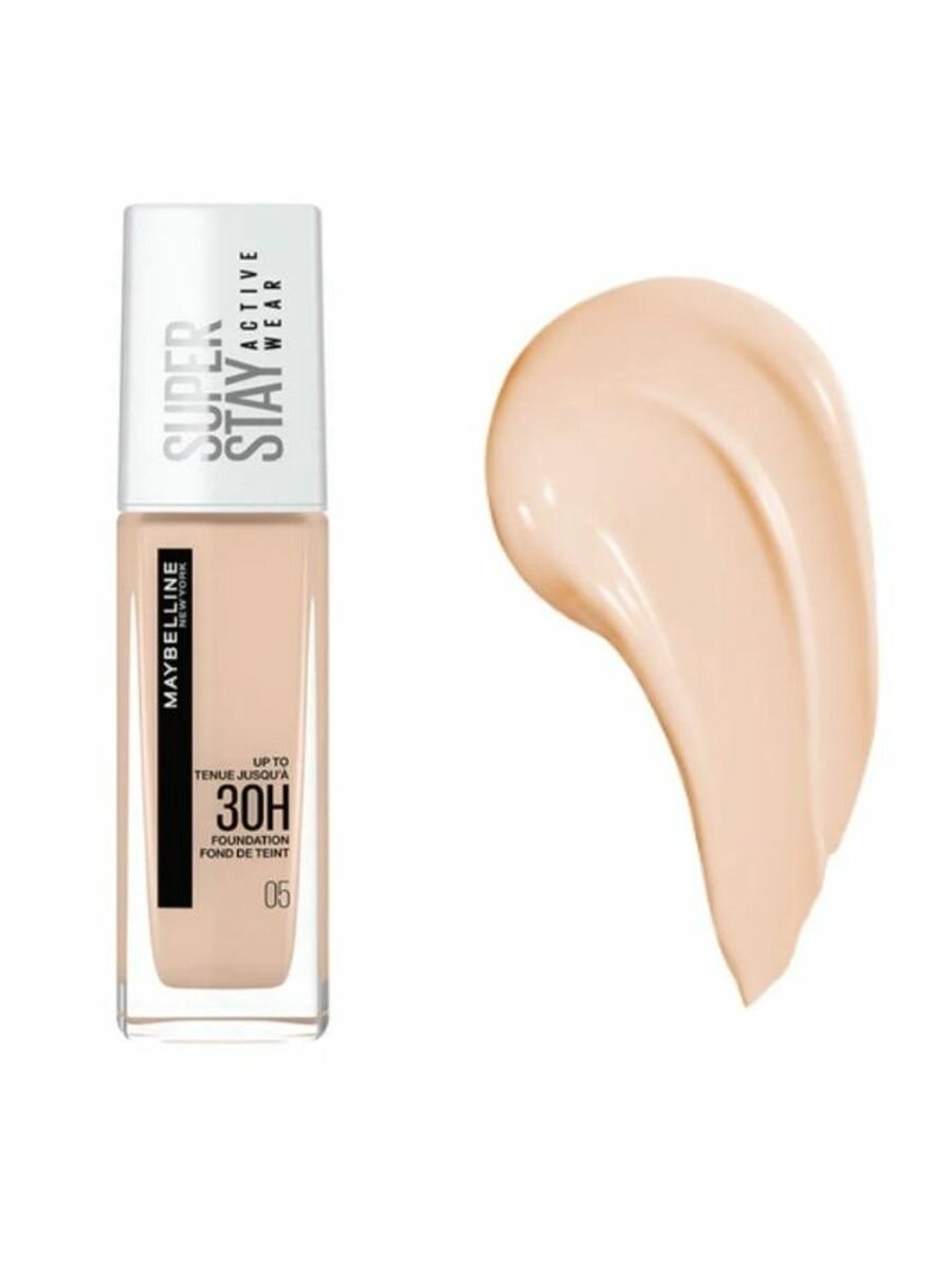 Maybelline Тональный крем Super Stay Active wear 30h - 05 Light Beige