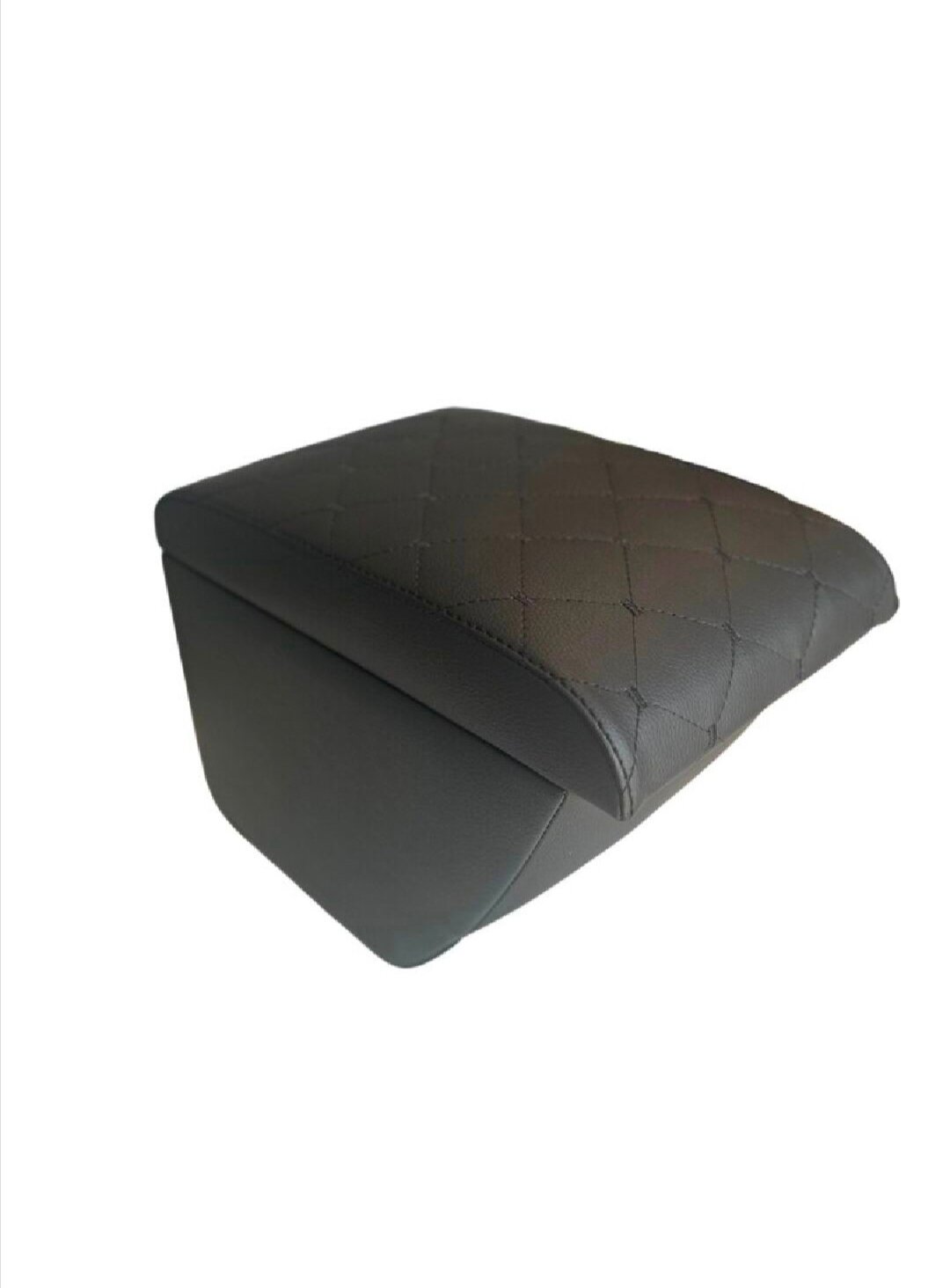 Подлокотник Chevrolet Lacetti/Шевролет Лачети (2004-2013) Эко-кожа ромб чёрный/лёгкая установка