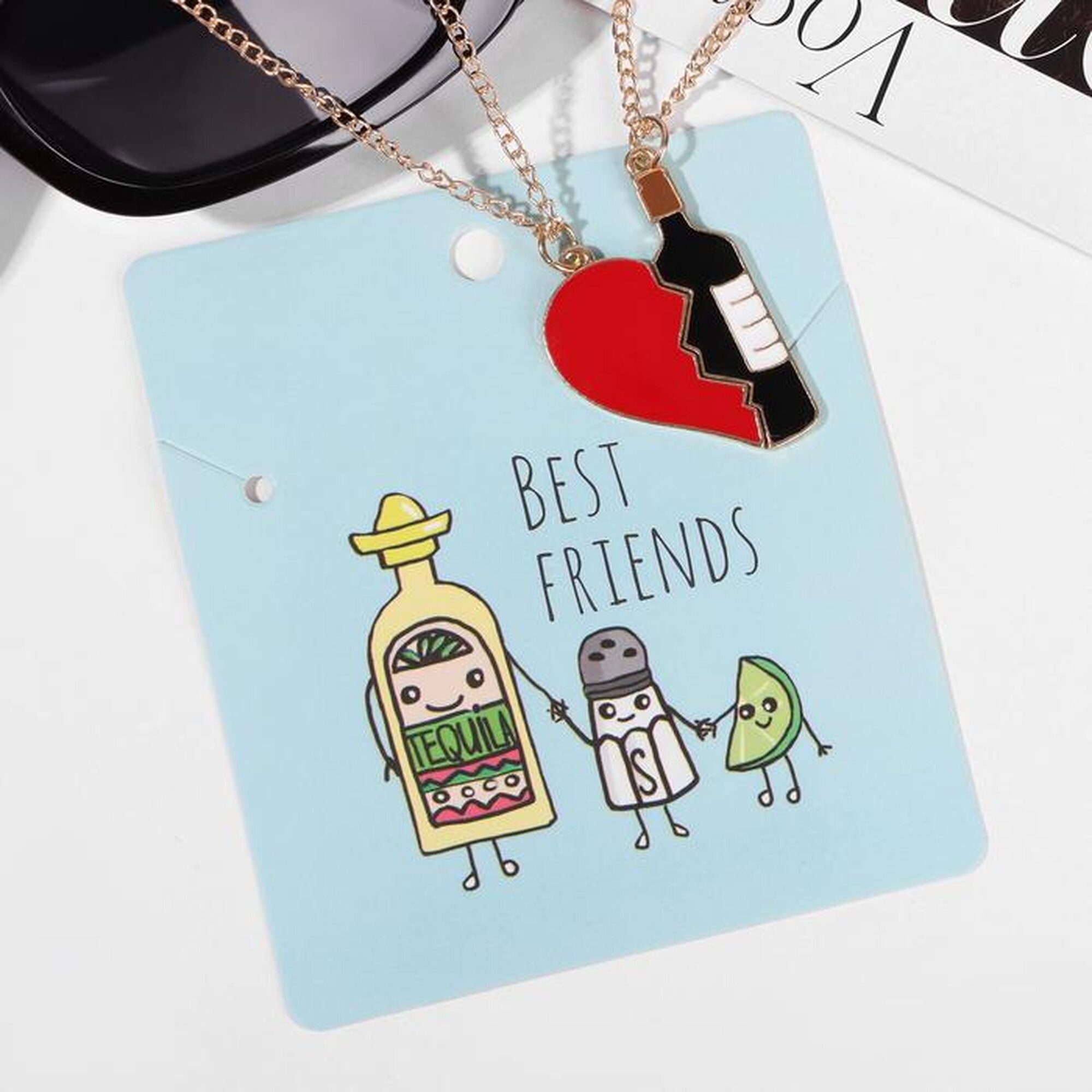 Чокер, эмаль, комплект