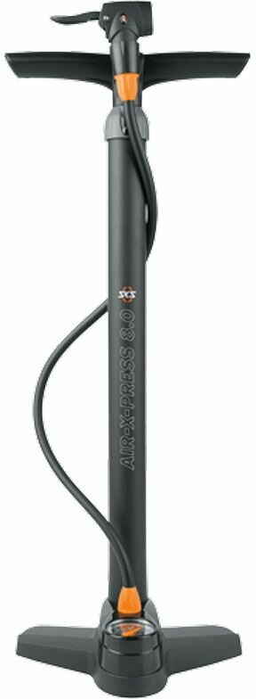 Насос напольный пластик с манометром SKS-11285 AIR-X-PRESS 8.0 черный (Германия)