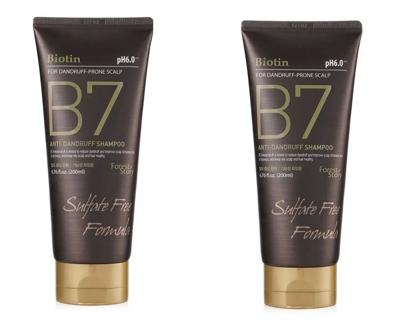 Шампунь Welcos для волос Forest Story Anti-Dandruff Shampoo, против перхоти , 200мл, 2 шт