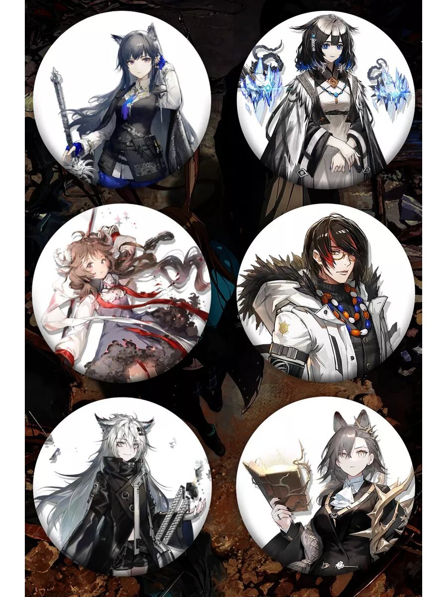 Значки Arknights Аркнайтс/ Техас Омертоза