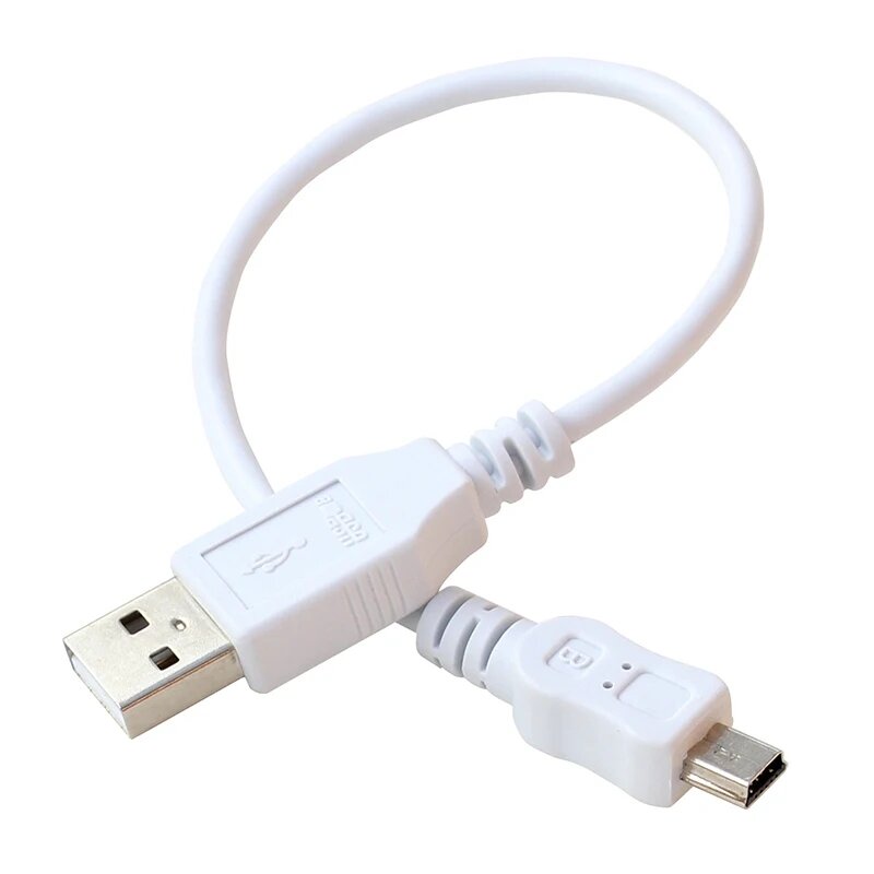 0.2M Mini USB 5 Pin Data Charger Short Cable для цифровых камер MP3 MP4