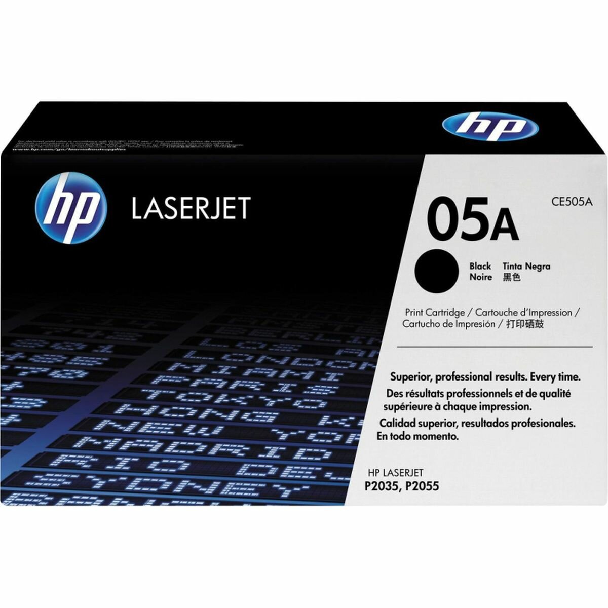 Картридж оригинальный HP 05A CE505A (2300 страниц) черный