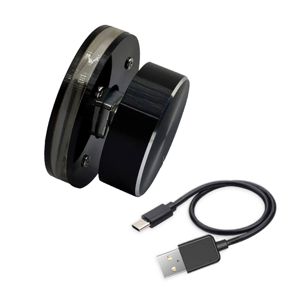 Computer Volumes Knob Adjuster with ARGB Light Effect MultiDevice Compatibility