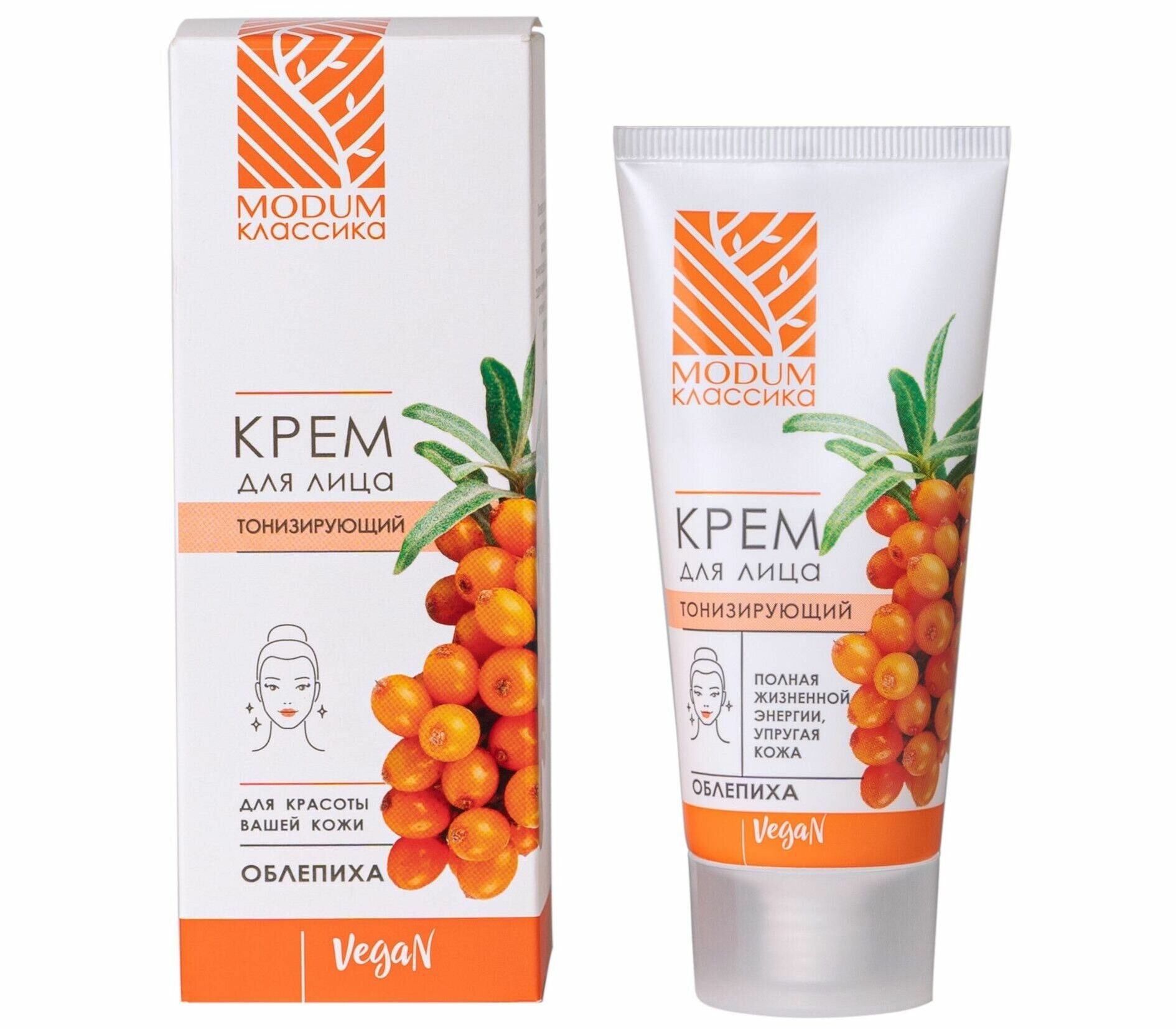 Modum Крем для лица классика тонизирующий Облепиха 50 г