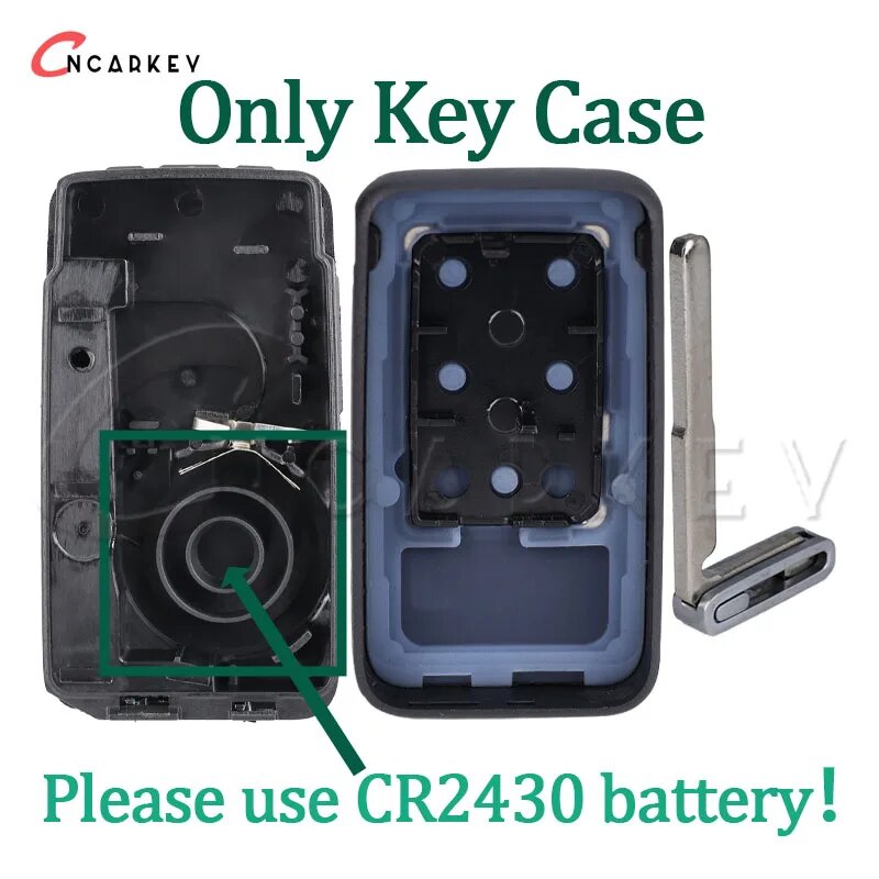 Корпус ключа для Volvo XC60 S60 S60L V40 V60 S80 XC70, Only Key Case
