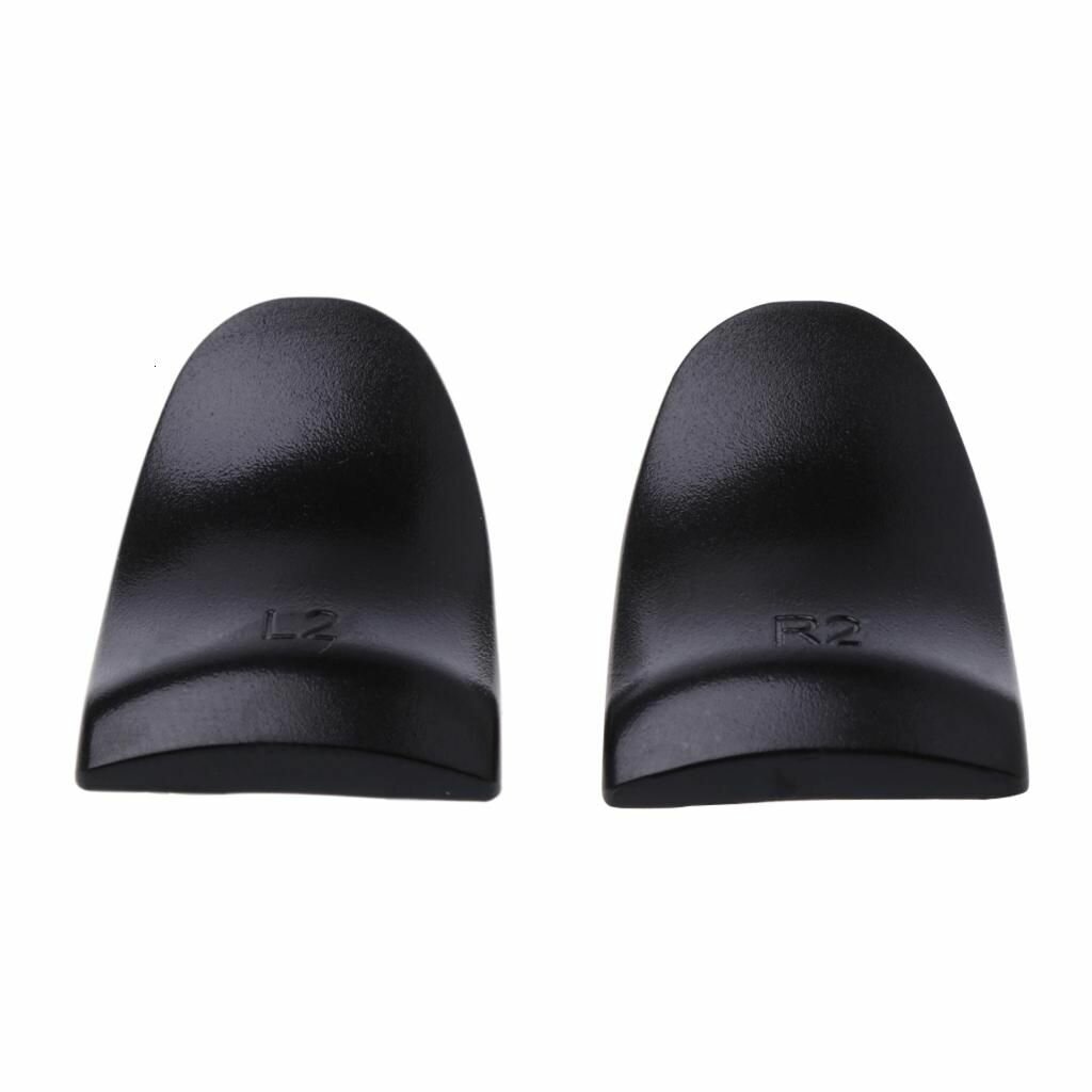 1 пара кнопок расширения ручки PS4 L2 R2-черный