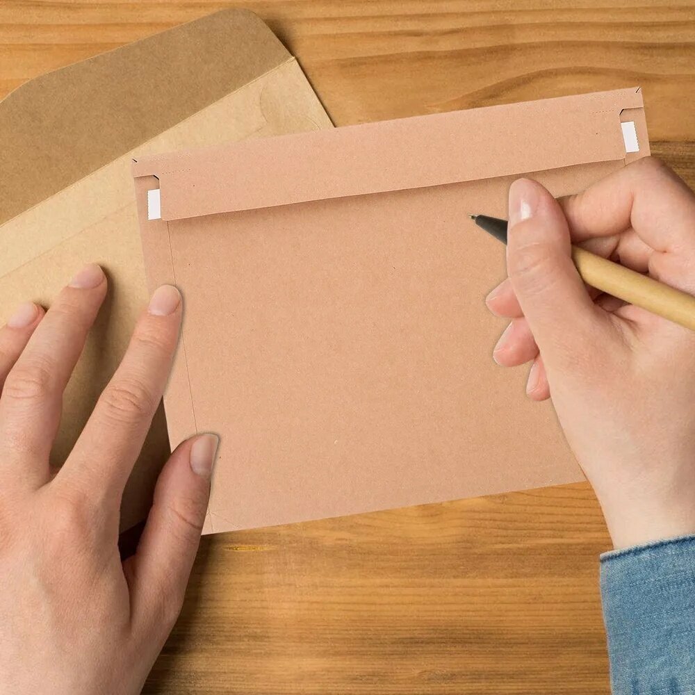 Конверты Для Почтовых Отправлений, 30 Штук, Самозапечатывающиеся, Прочные, Из Толстой Бумаги, Размер 32.80X24.40 См, Цвет Хаки