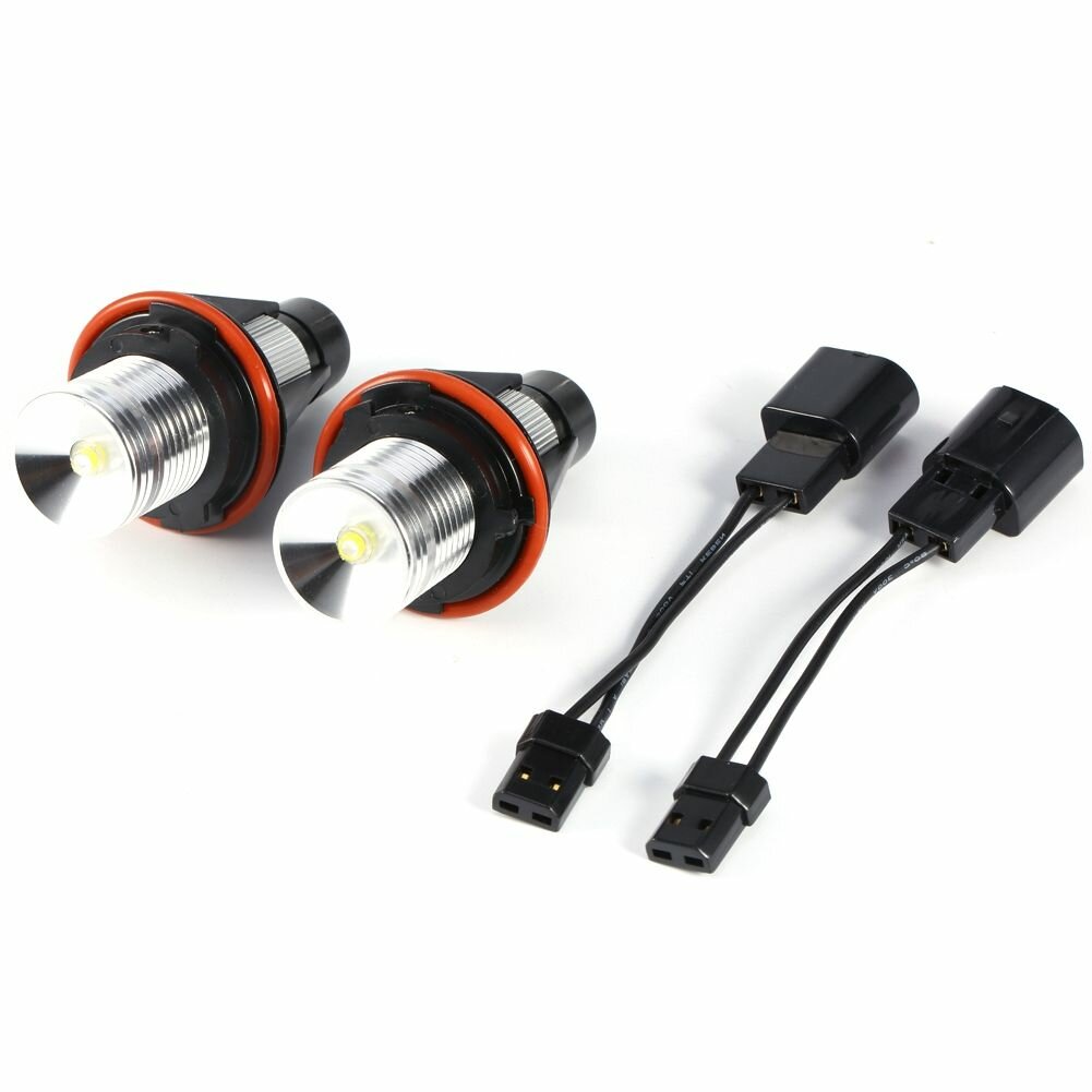 2 шт. 5 Вт белые светодиодные ангельские глазки Halo кольцевые лампы для BMW E39 E60 E53 E63 E66 фары