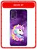 Чехол на Xiaomi Redmi 9T / Сяоми Редми 9Т с принтом "Кудрявый единорог"