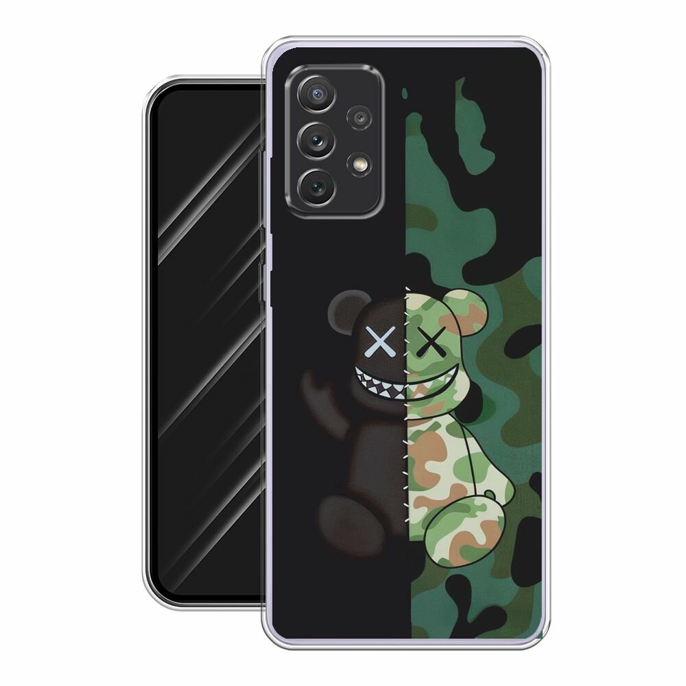 Чехол на Samsung Galaxy A73 / Самсунг Галакси А73 с принтом "KAWS 23 февраля 1" — фото 1