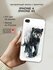Чехол на Apple iPhone 4/4S / Айфон 4/4S с принтом "Пантера арт 3"