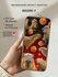 Чехол на Xiaomi Redmi 7 / Сяоми Редми 7 с принтом "Капибара и апельсины", прозра...