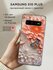 Чехол на Samsung Galaxy S10 + / Самсунг Галакси S10 Плюс с принтом "Бумажные цве...