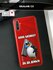 Чехол на Realme C3 / Реалми C3 с принтом "Алло, бизнес?", прозрачный