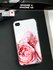 Чехол на Apple iPhone 4/4S / Айфон 4/4S с принтом "Пионы на белом"