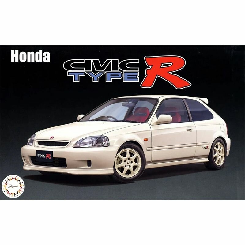 Сборная модель Машинка Fujimi-04708 1/24 Honda Civic Type R Late Model EK9 car model kit