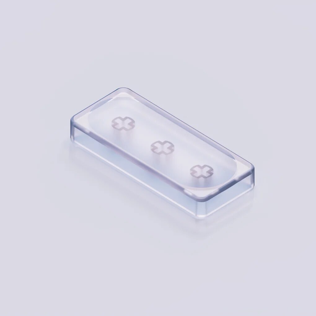 Прозрачные низкопрофильные клавиши MiFuny для механической клавиатуры 2.25U 8pcs