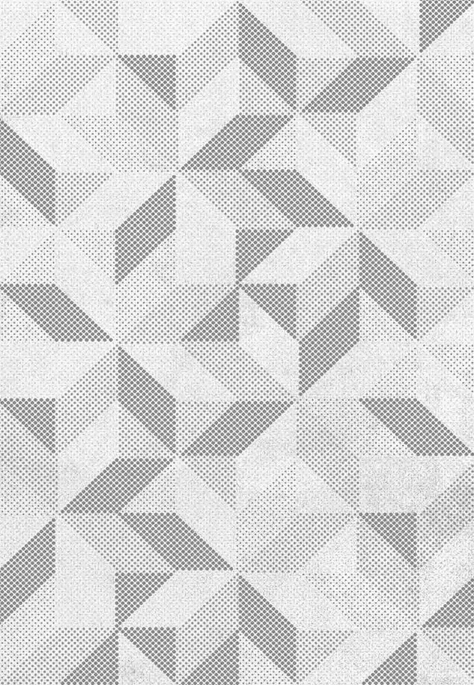 Плитка декор Axima Дорадо серая геометрия 400x280x8 мм Axima 9 019 472