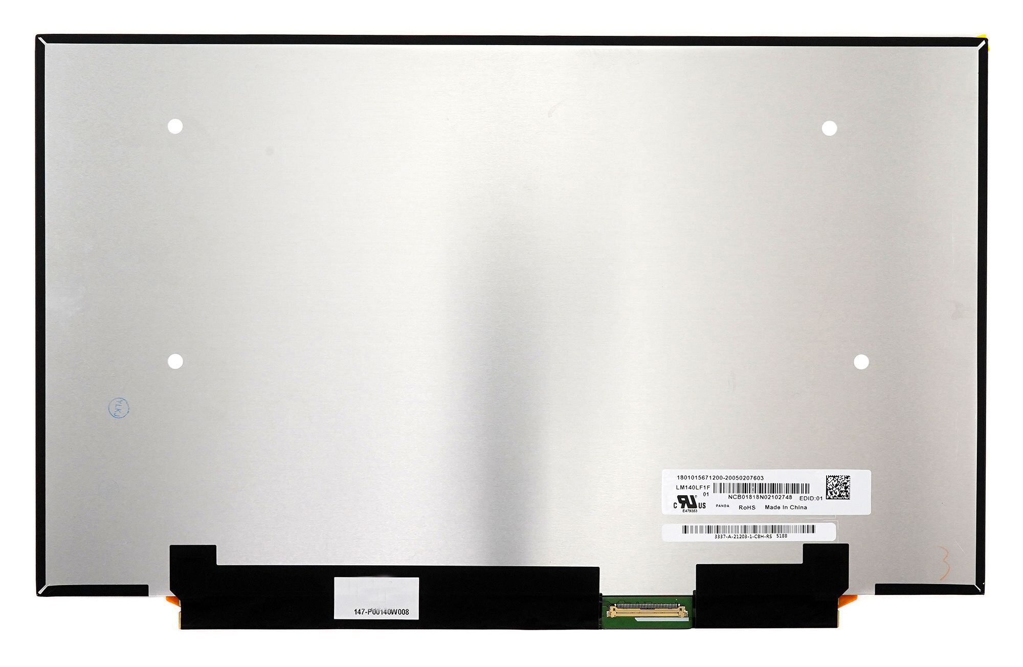 Матрица совместимая с LM140LF1F01, 40 Pin eDP, 1920x1080, FFS, без креплений