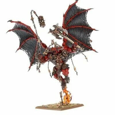 Смола вархаммер 40000 миниатюра Warhammer AOS Bloodthirster of Khorne миниатюры днд Фигурка для настольной игры