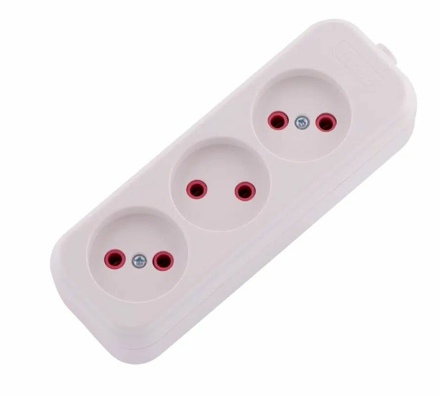 Колодка удлинителя 3-м без заземления Lila LEZARD 720-0300-303