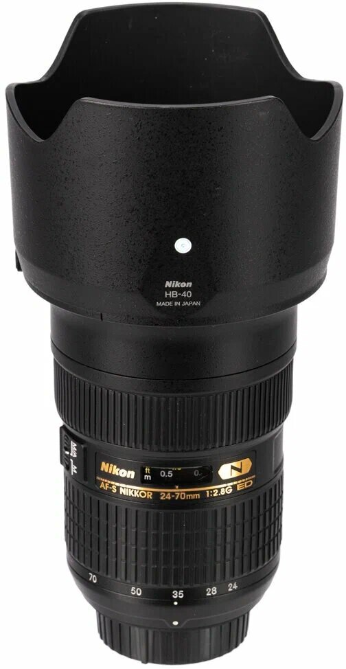 Объектив Nikon AF-S 24-70mm f/2.8 G ED, автоматический, фокусное расстояние 24-70 мм