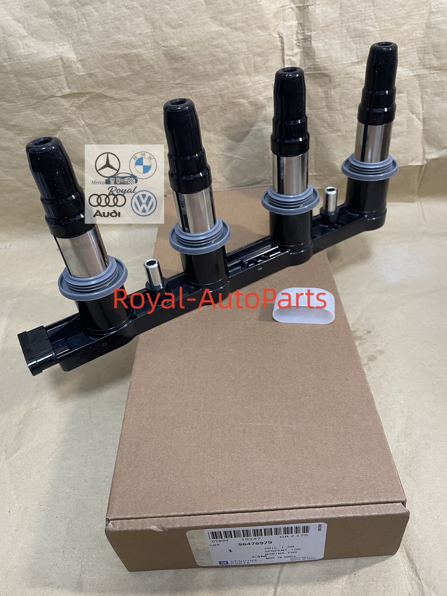 Катушка/модуль зажигания Шевроле Круз 1.6, 1.8, Авео т300, Орландо 1.8, Лачетти 1.6, арт. 96476979