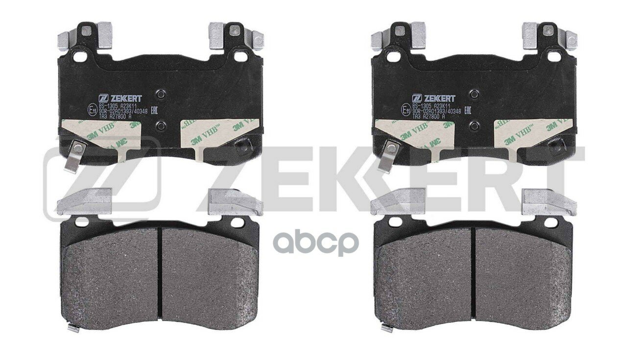 Колодки торм. диск. передн. Genesis G70 17- Kia Stinger 17- Zekkert арт. bs-1305