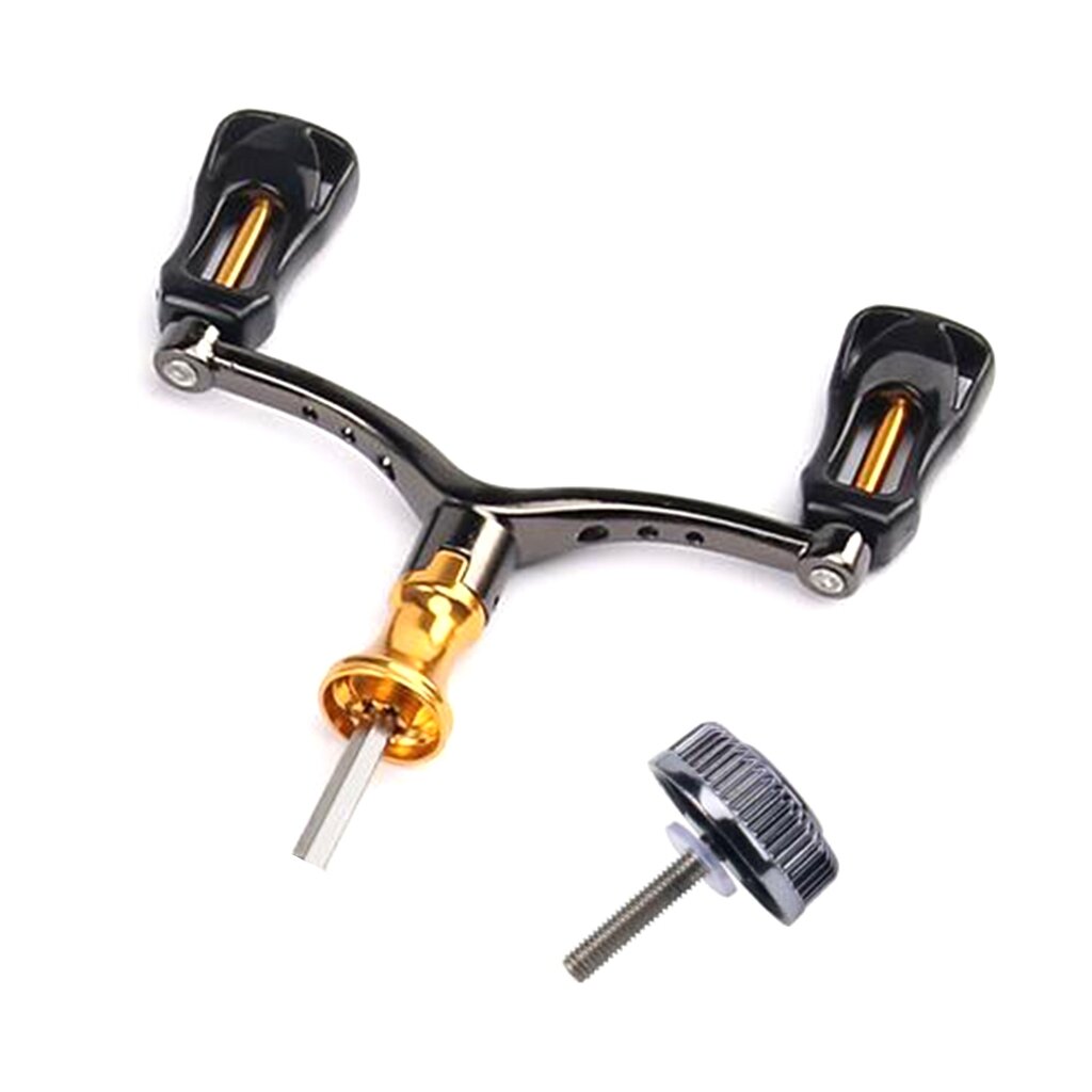 Прялка, рыбное колесо, двойное коромысло с ЧПУ, металлическое коромысло цвета шампанского