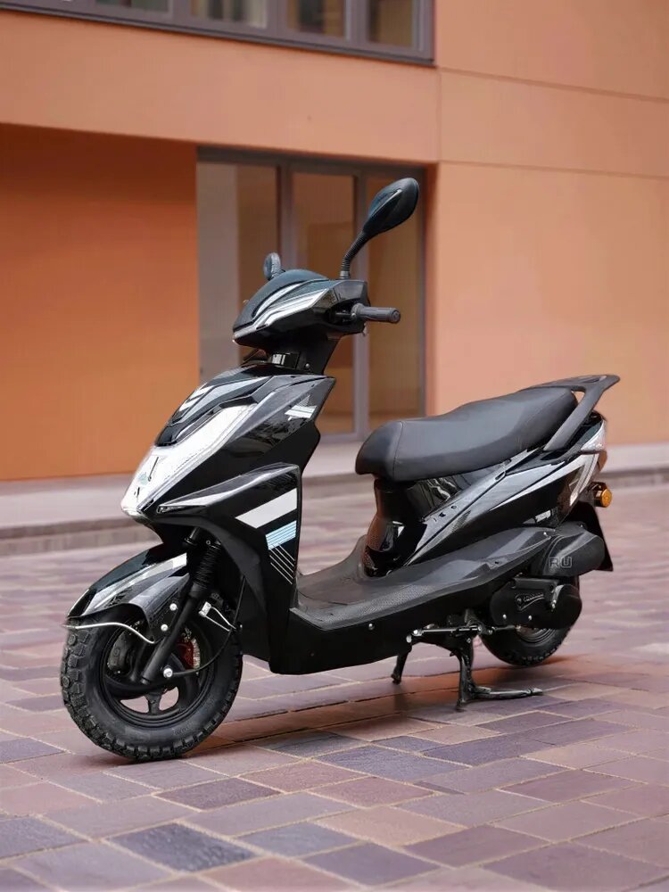 Скутер SCIROCCO BLACK 125 см3 (49.9 см3)