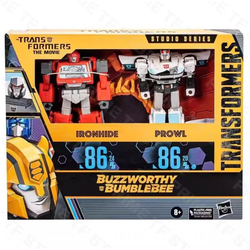 Hasbro Transformers Studios SS86-24 IRONHIDE SS86-20 PROWL набор фигурок