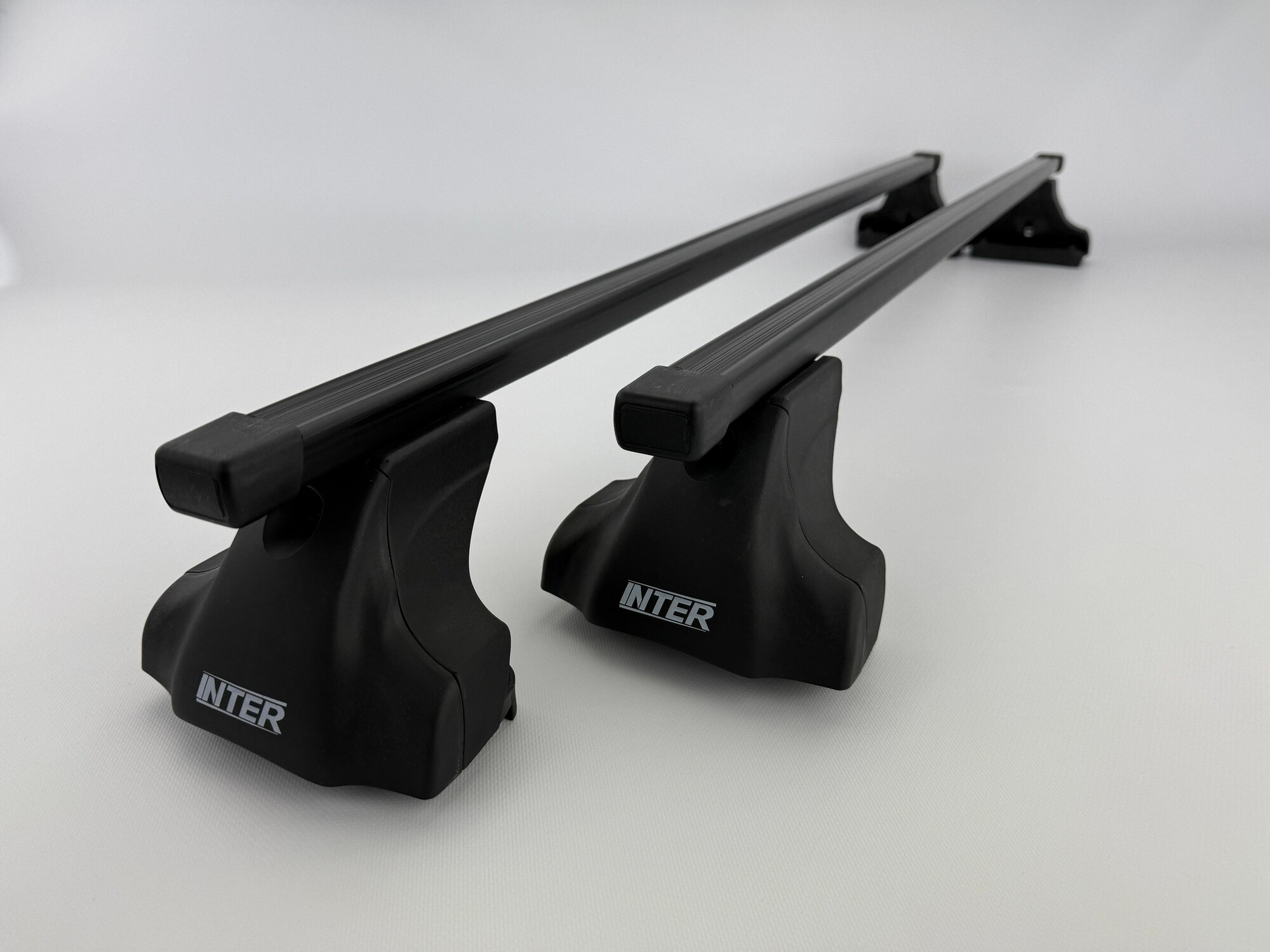 Багажник на крышу Мазда СХ 5 2011-2016 Mazda CX-5 I, Крепление Inter Spectr в штатные места автомобиля со стальными поперечинами