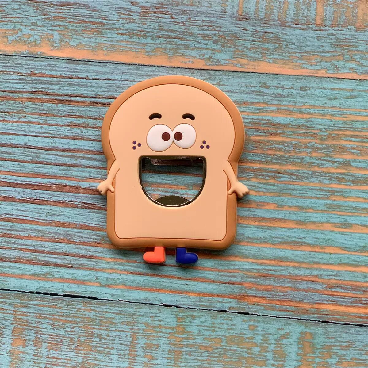 Персонализированный креативный открывалка для бутылок в виде магнита на холодильник, многофункциональный магнитный