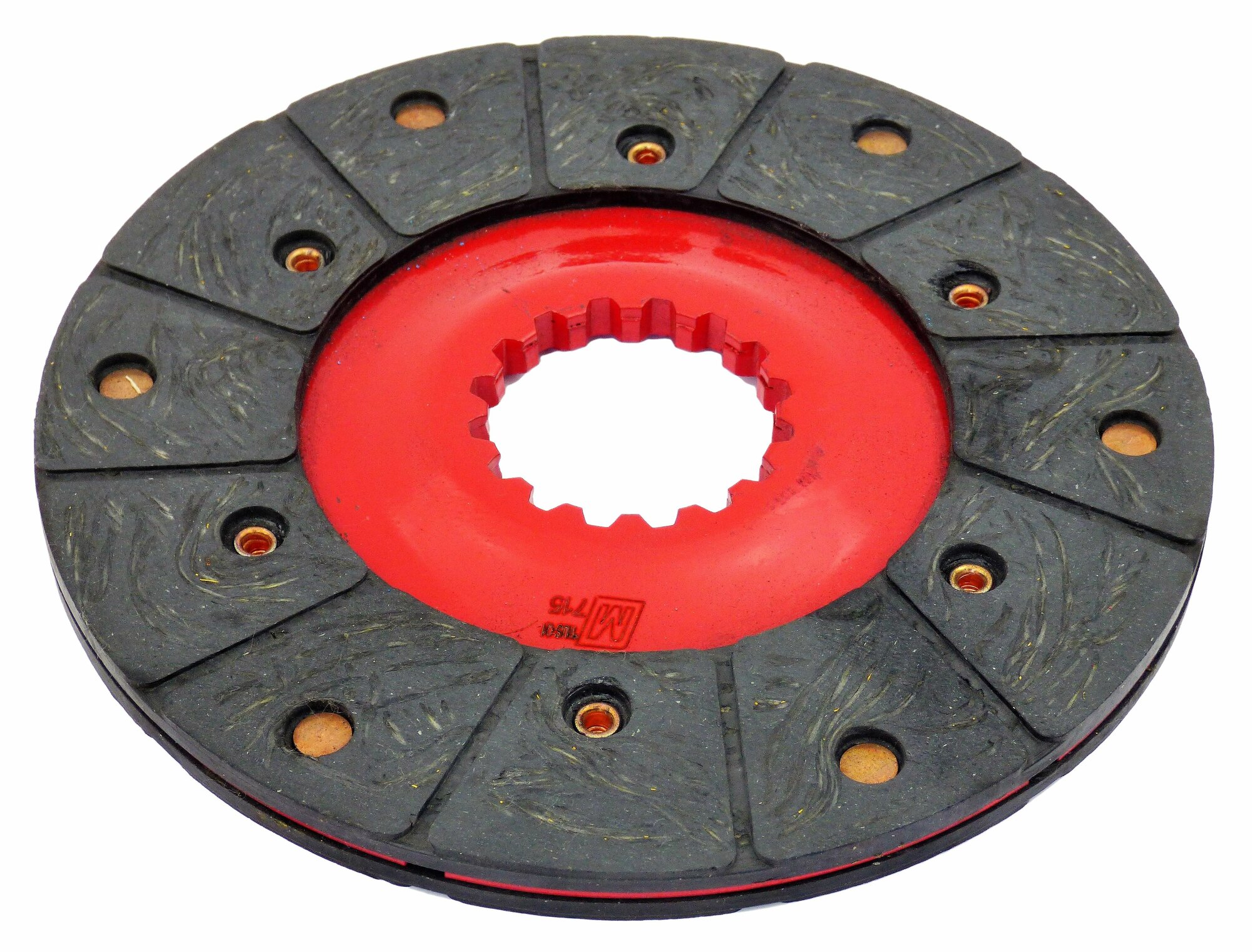 Диск тормозной клепанный безасбестовый 50-3502040, для колесных тракторов и экскаваторов марки МТЗ, Master Part