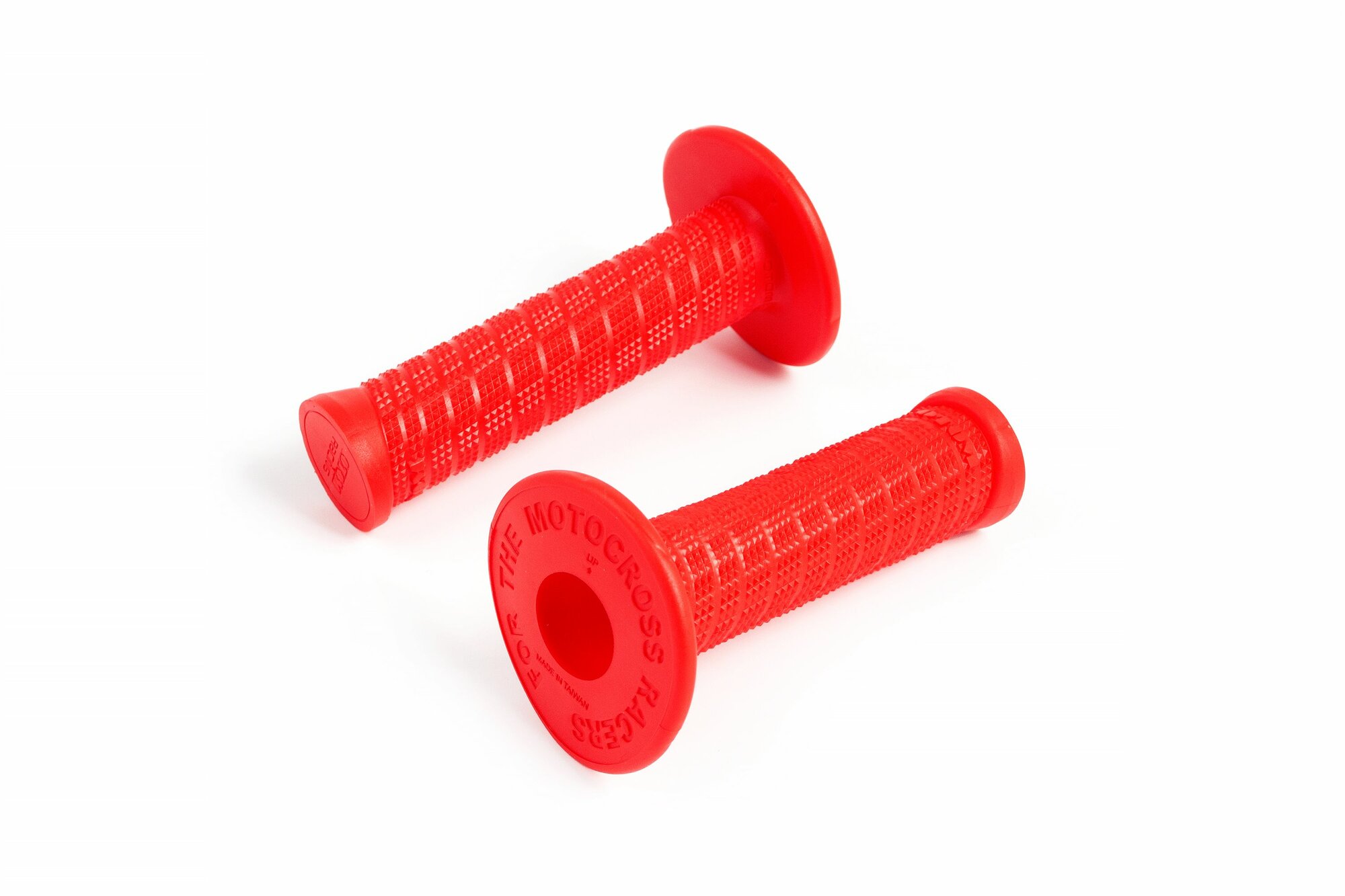 Грипсы универсальные OTOM 22-25 мм красные для мотоцикла