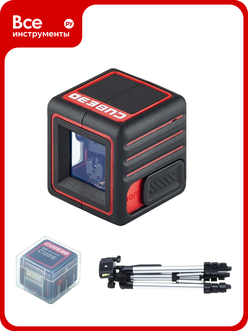 Лазерный уровень ADA Cube 3D Professional Edition А00384, 20 м