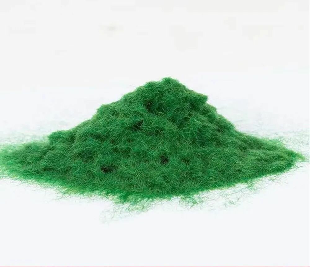 Флок трава для моделирования 3мм (50 г) Тёмно-зелёный