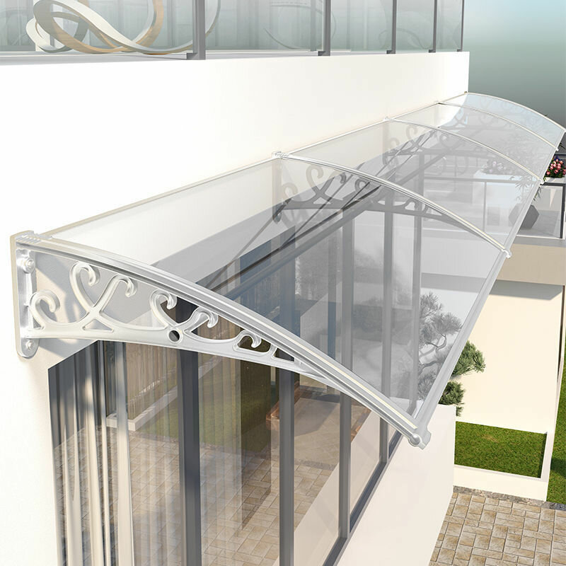 Дождевик для наружного окна, балконный кронштейн, солнцезащитный козырек, укрытие от дождя, домашний карниз, водонепроницаемый навес, бесшумная прочная доска, укрытие от дождя